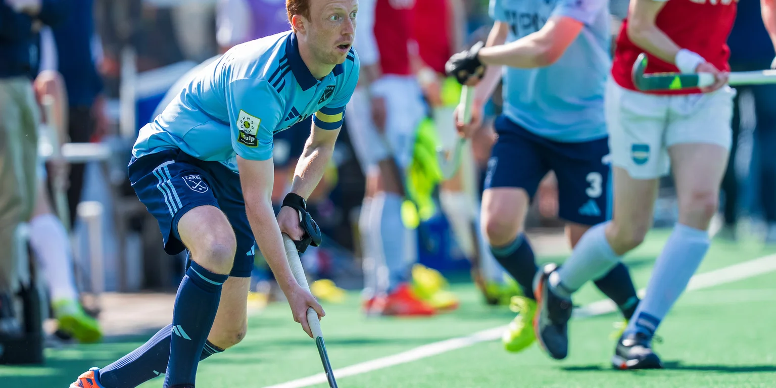 Laren-aanvoerder Van Berckel: ‘Nog nooit zoveel over hockey gepraat’